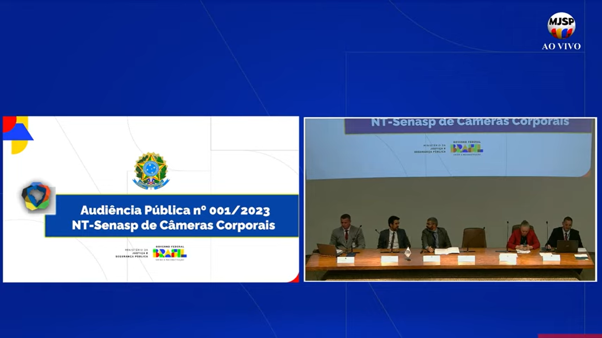 Câmeras Corporais: Nota técnica, audiência pública e a contribuição da ...